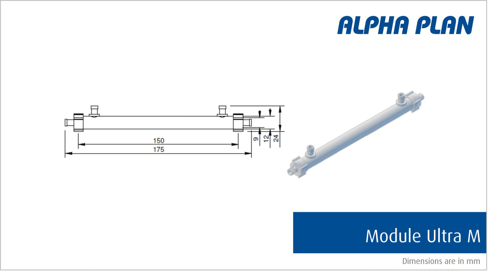 Hollow fiber filter - Ultra M- 20 kDa – Membrane Modules - Alpha Plan