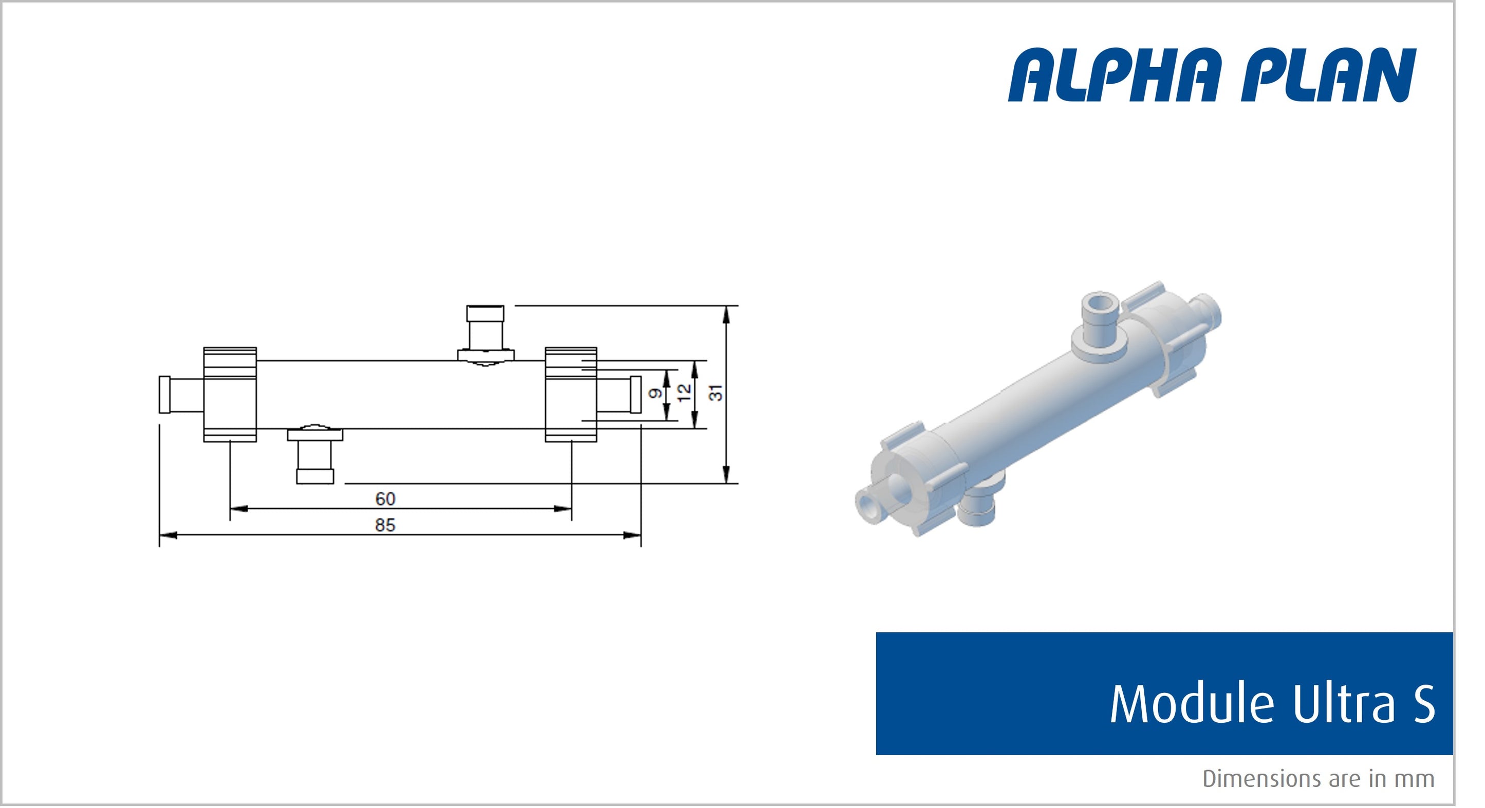Ultrafiltration – Membrane Modules - Alpha Plan